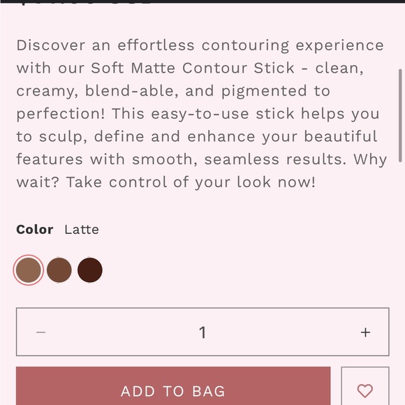 Pink Lipps | Makeup | Nib Pink Lipps Soft Matte Contour Stick ...